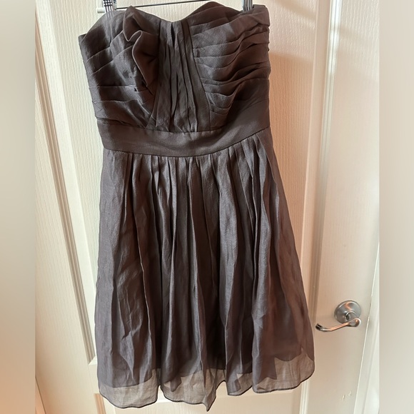 Suzi Chin for Maggy Boutique | Dresses | Charcoal Gray Strapless Suzi ...